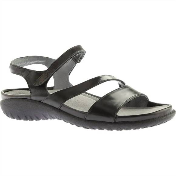 Naot | Shoes | New Naot Etera Sandal In Black Madras Leather | Poshmark